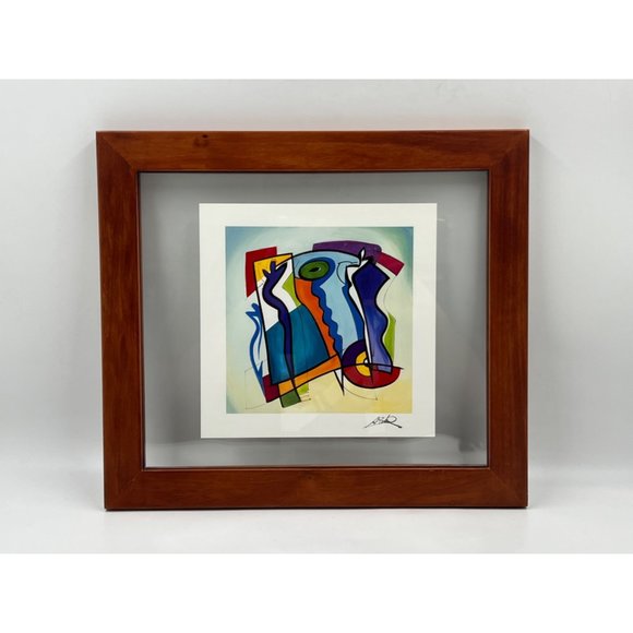 Alfred Gockel | Art | Alfred Gockel Blue On Blue Seriolithograph In ...